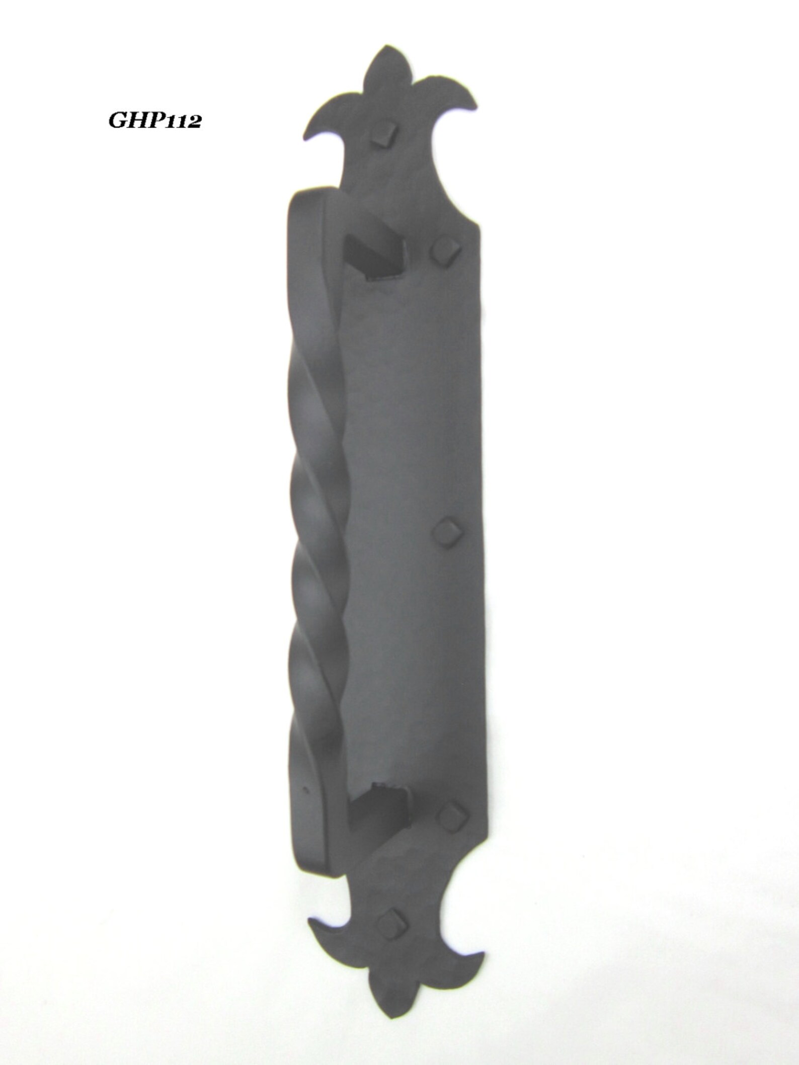 Spanish Style Hammered Wrought Iron Door Pull GHP112 - Etsy