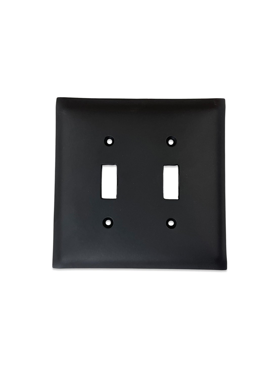 Classic Modern Farmhouse Iron Switch Plate Double Toggle SEPH54 - Etsy