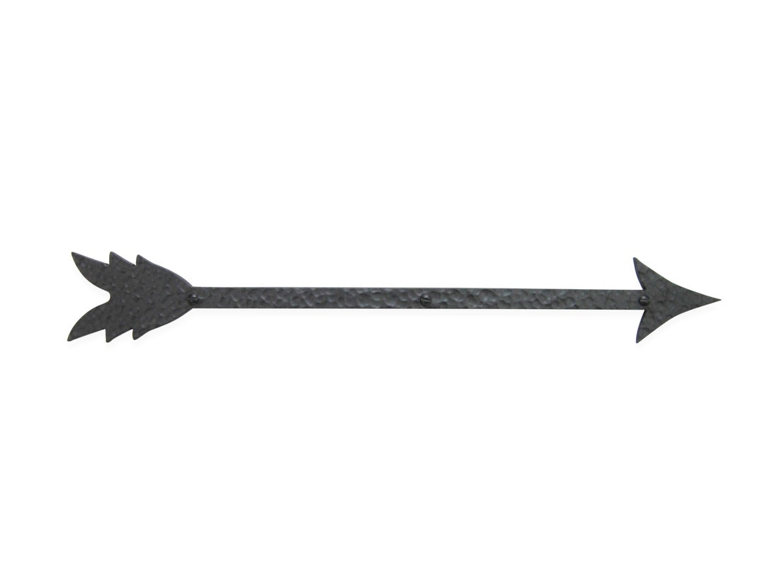 Hammered Wrought Iron Arrow ARH1 - Etsy
