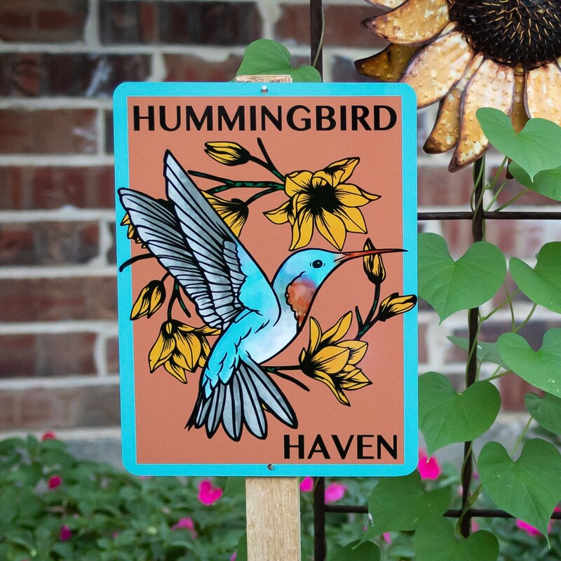 Bird Garden Sign - Etsy