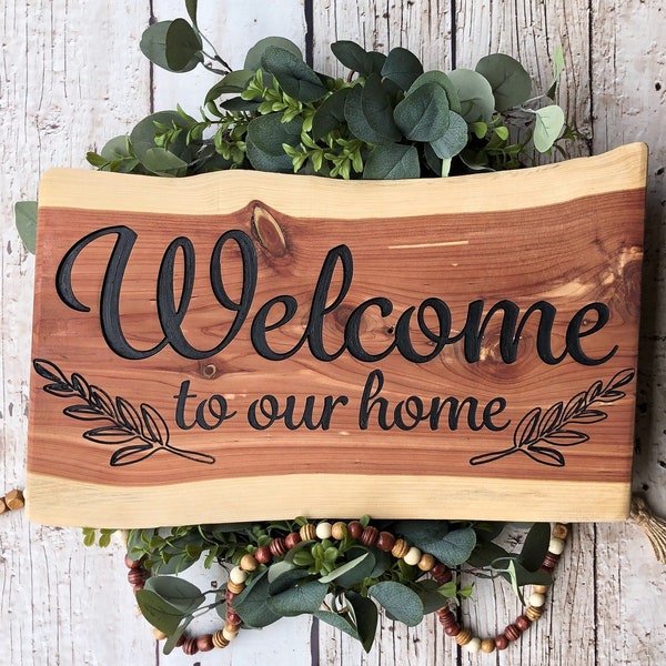 Cedar Wood Signs - Etsy