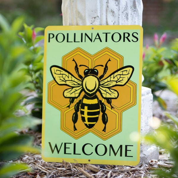 Pollinator Sign - Etsy