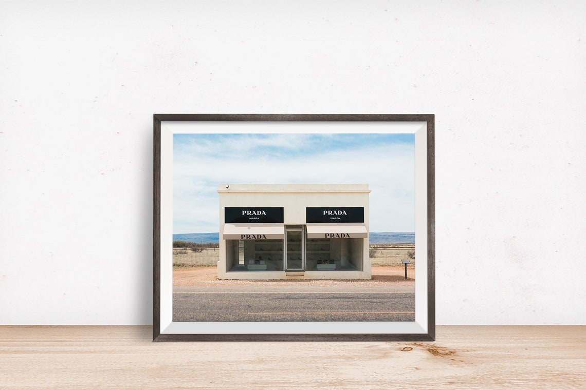 Marfa Picture, Marfa Photo, Famous Fashion Art Installation in Marfa ...