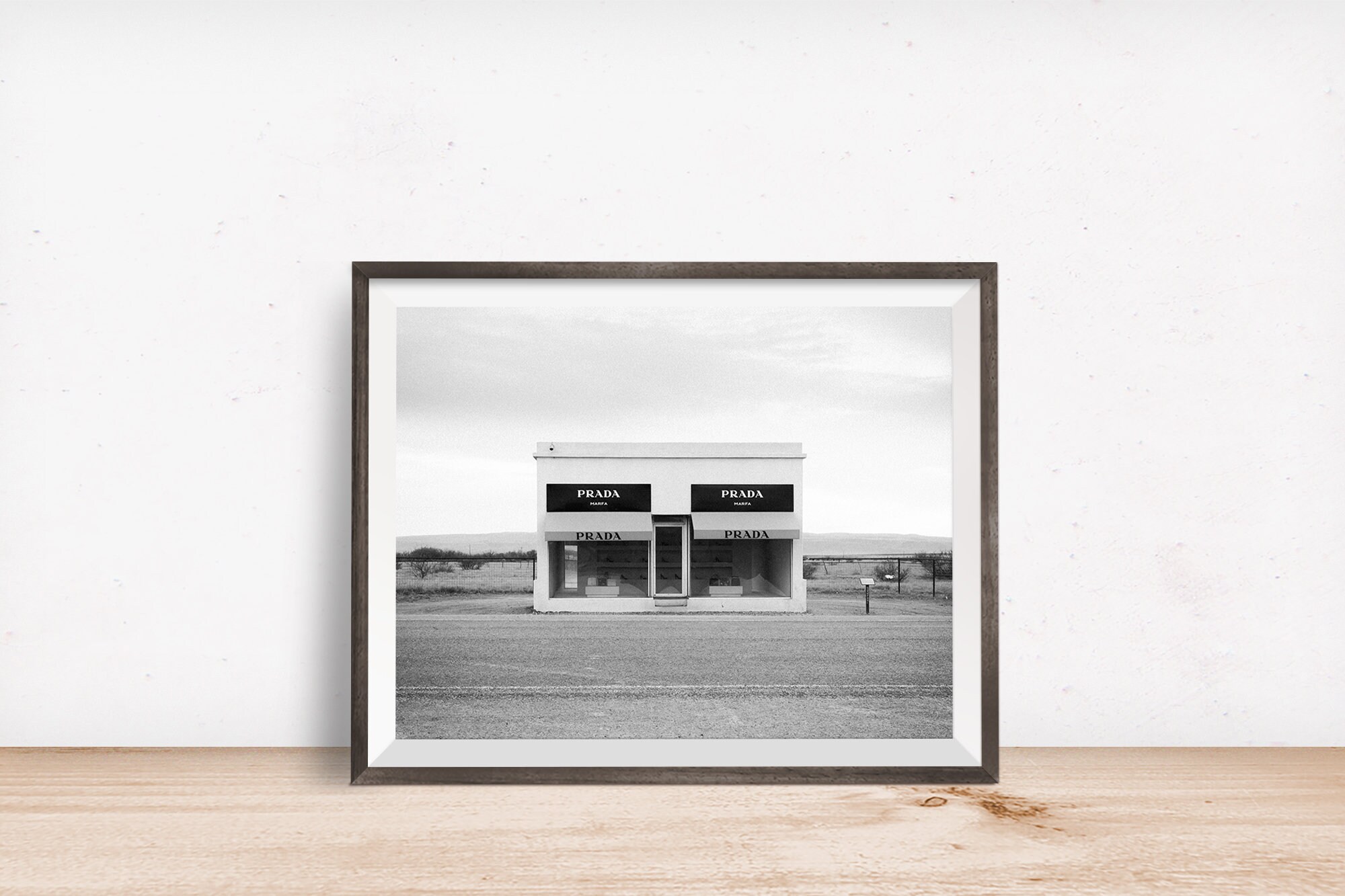 Black & White Marfa Picture, Marfa Photo, Famous Fashion Art ...