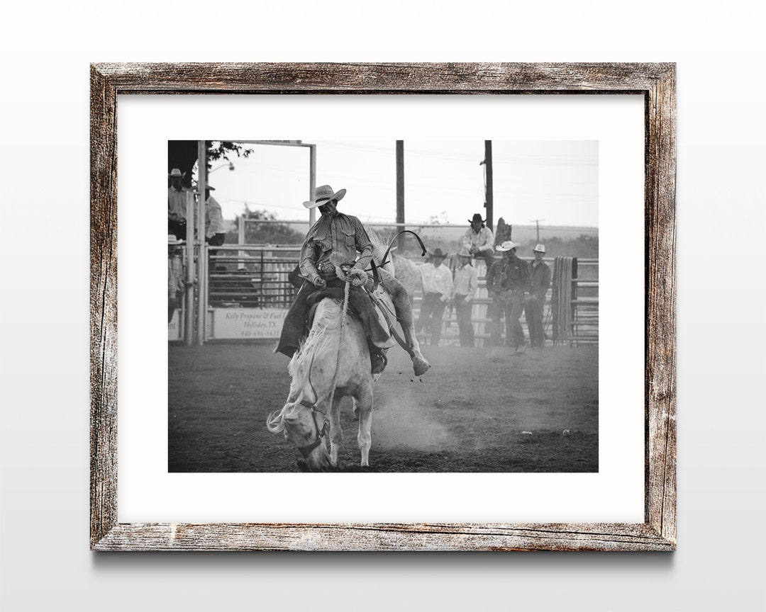 Rodeo Cowboy Wall Art, Rodeo Photography, Cowboy Photography, Rodeo ...