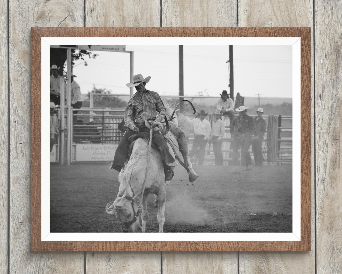 Rodeo Cowboy Wall Art, Rodeo Photography, Cowboy Photography, Rodeo ...