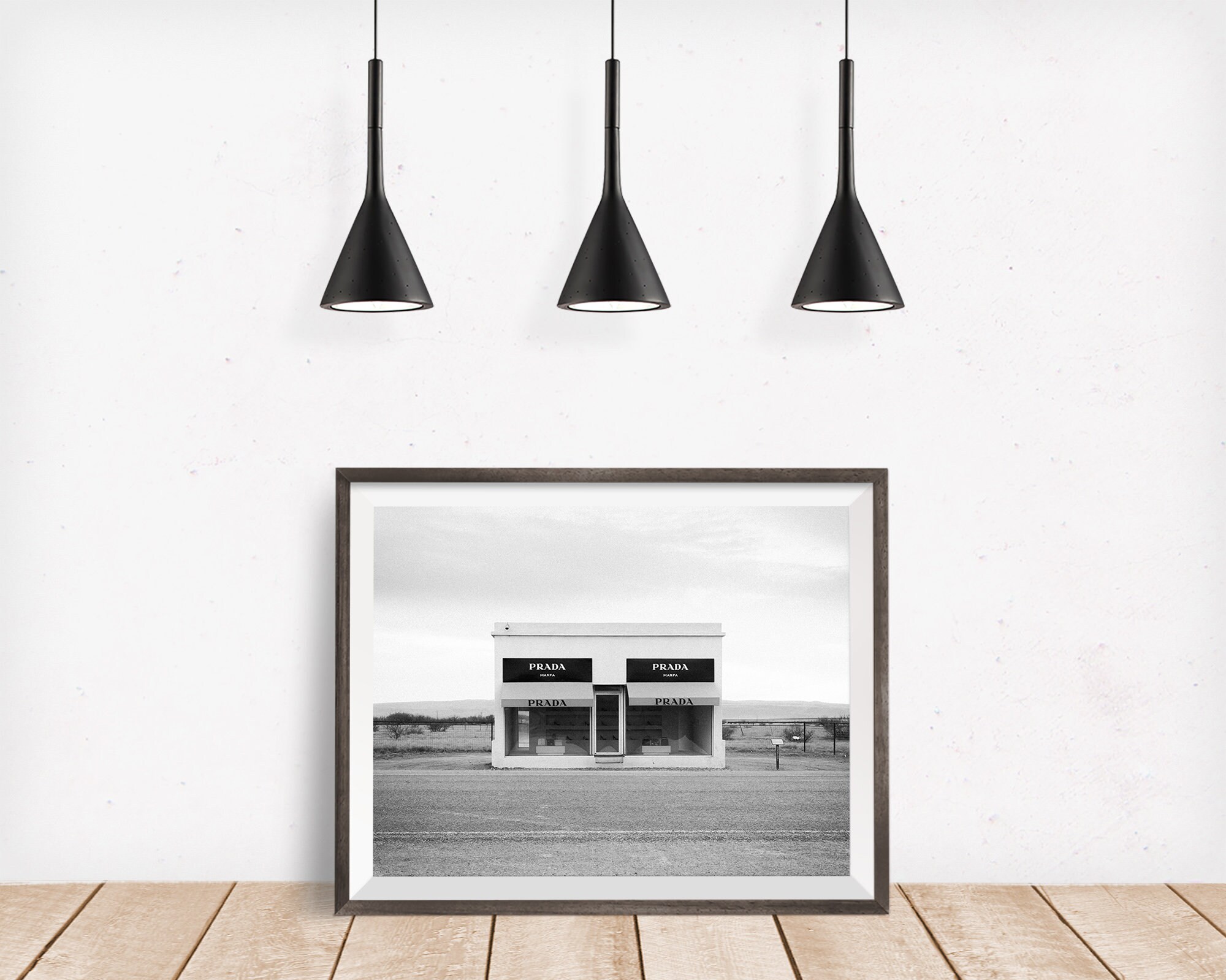 Black & White Marfa Picture, Marfa Photo, Famous Fashion Art ...