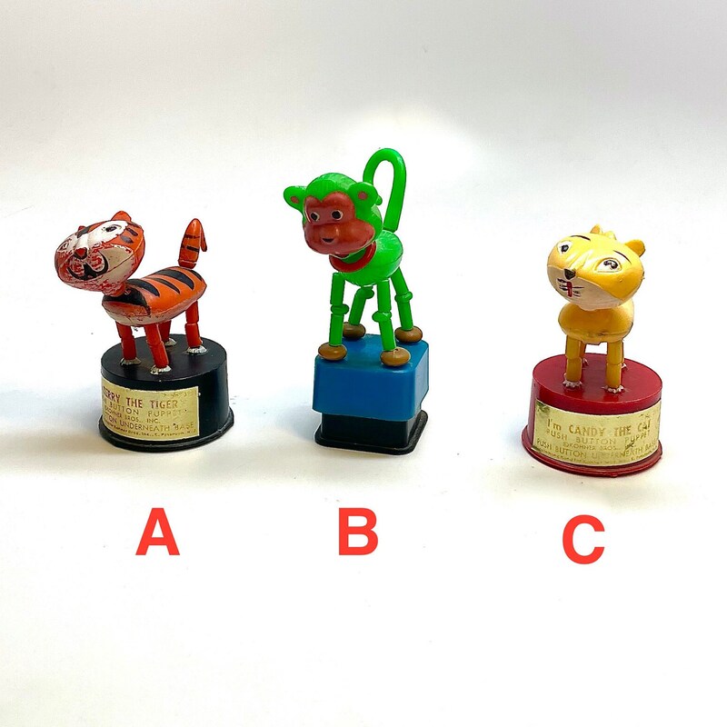 Vintage Collapsable Push Toy - Etsy