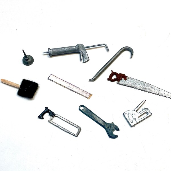 Dollhouse Work Tools - Etsy