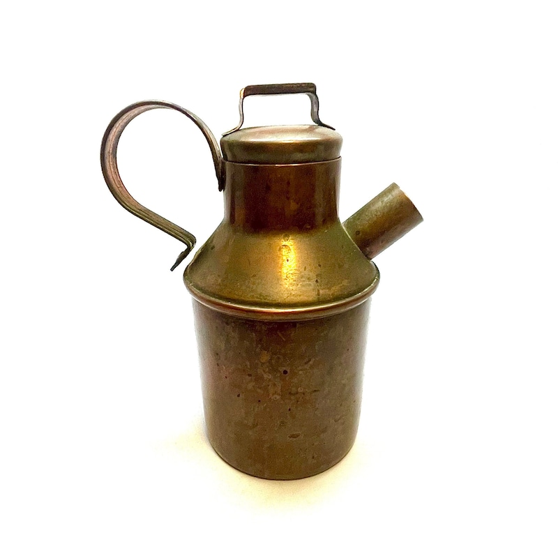 Tall Copper Jug Vintage - Etsy