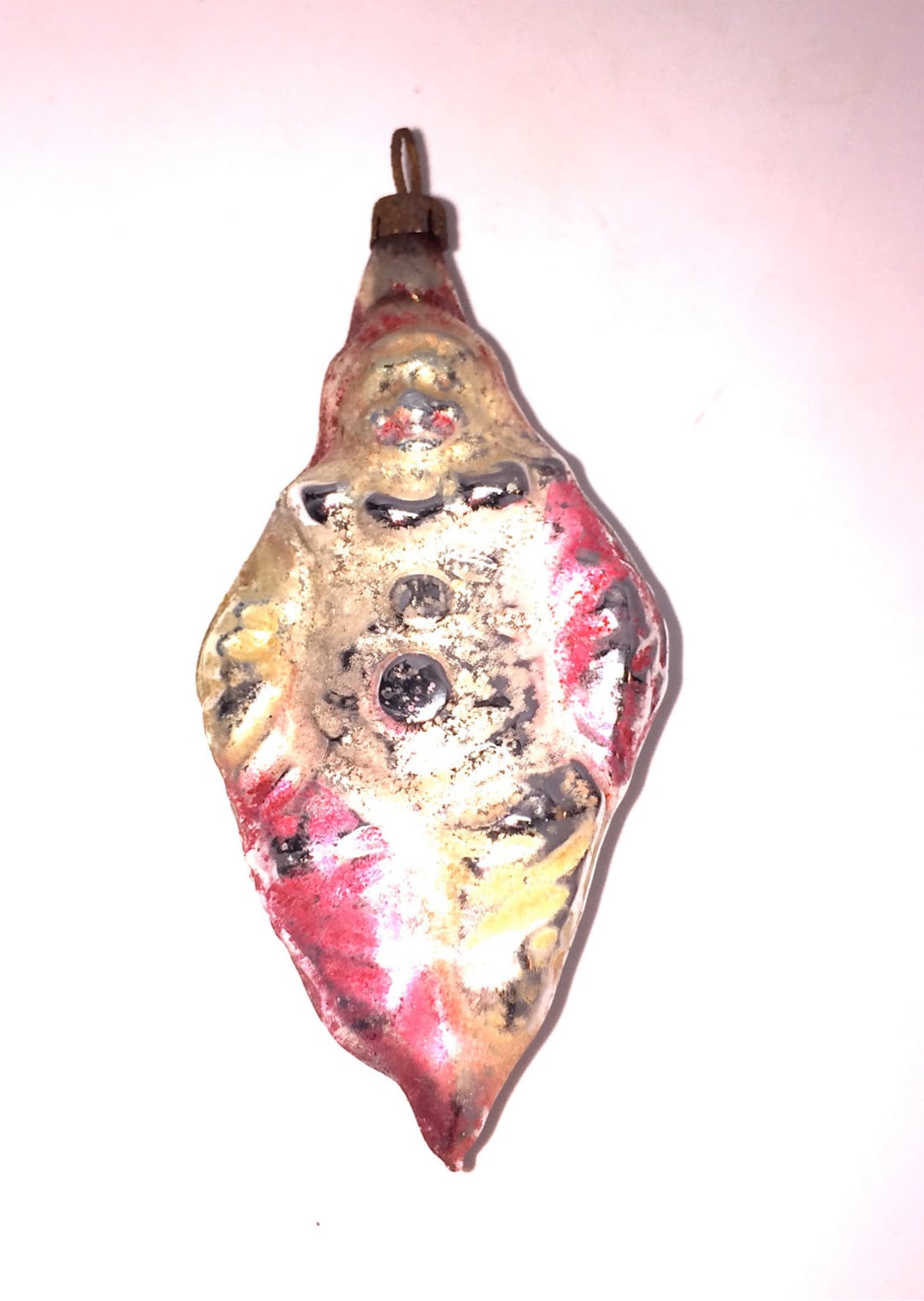 Mercury Glass Clown Christmas Ornament, Jester, Joker, Bozo, Blown ...