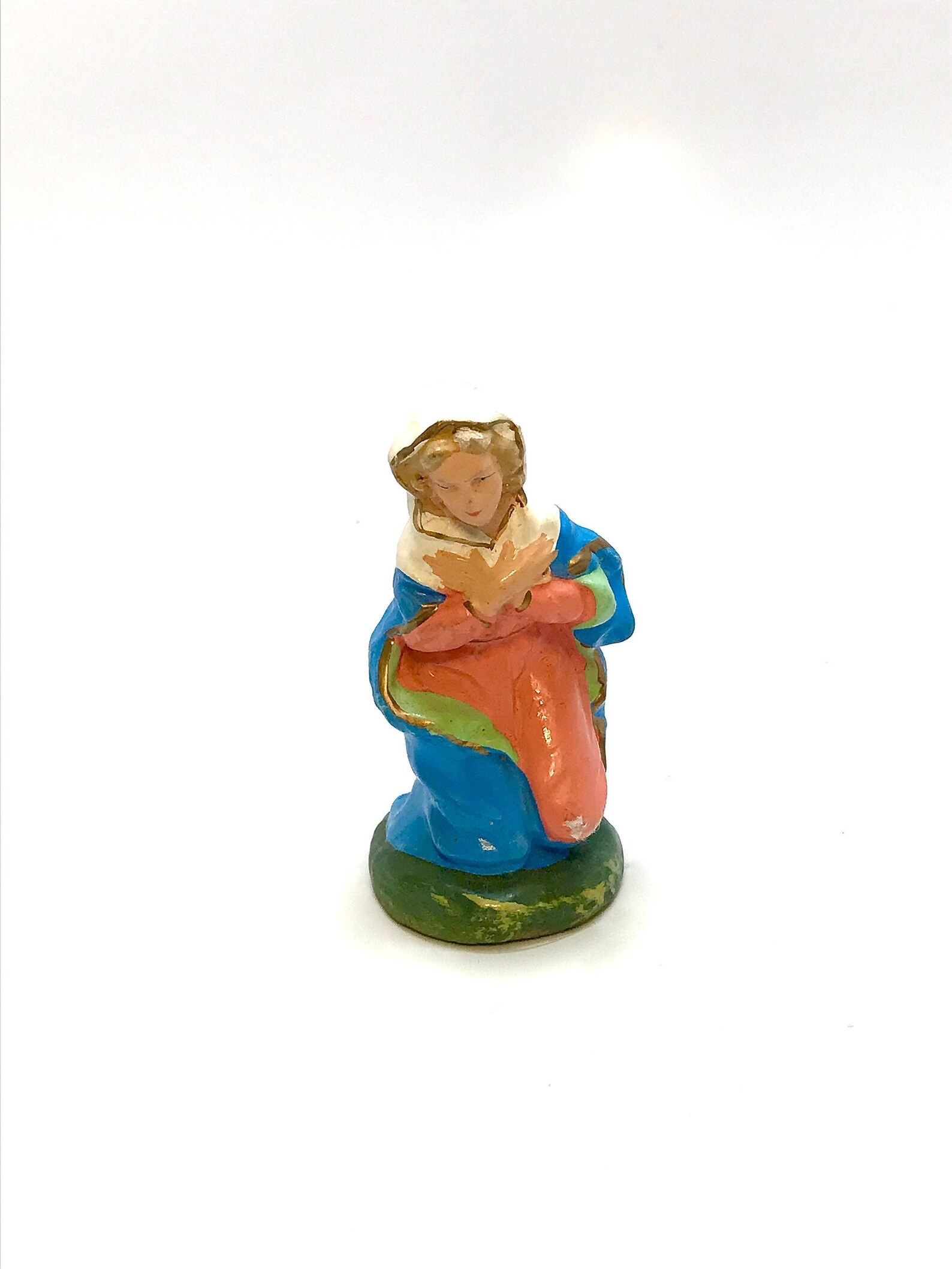 Vintage Nativity Figure Mary Madonna Figurine Nativity - Etsy