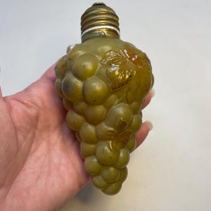 Antique Victorian Grape Large Light Bulb Letting off That Funeral ...