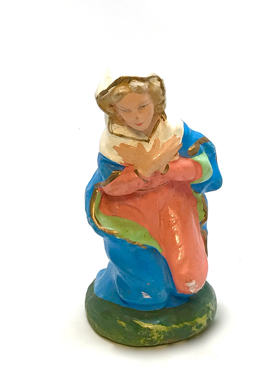 Vintage Nativity Figure Mary Madonna Figurine Nativity - Etsy
