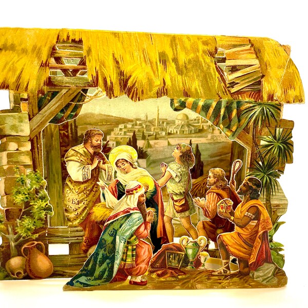 Nativity Die Cut - Etsy
