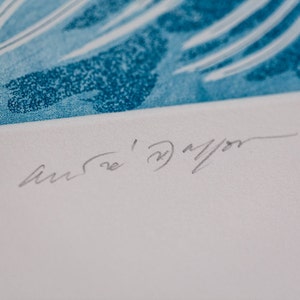 Andre MASSON ETCHING in Aquatint ~hand SIGN "sirens"- Ltd ED89/120 W ...