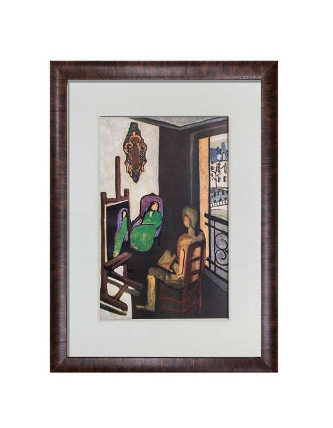 Henri MATISSE Lithograph LIMITED Ed. “the Painter..." +gallery FRAME ...