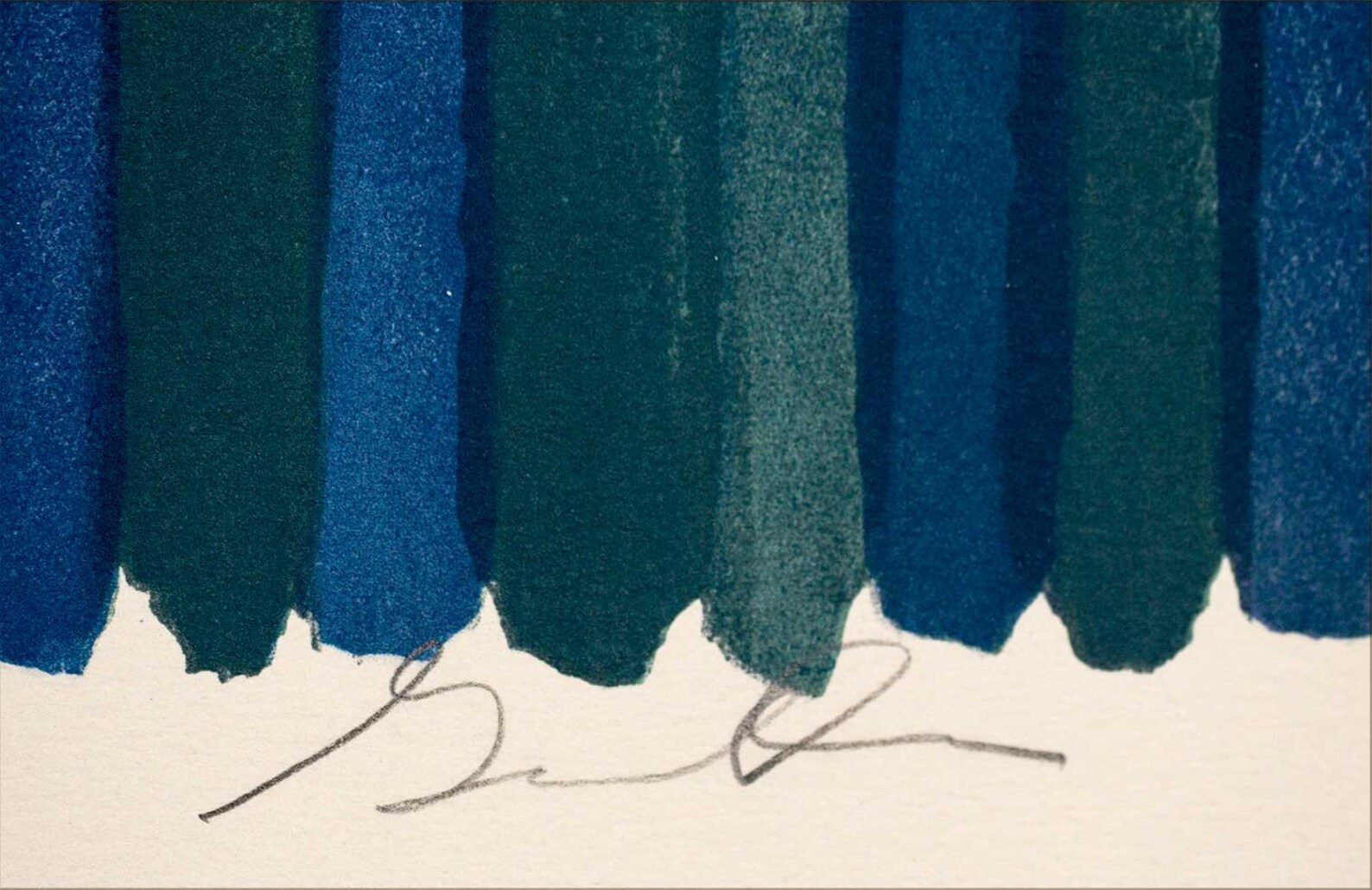 Gene Davis (1920 - 1985 ) Original Lithograph | Hand SIGNED | Ltd. Ed ...