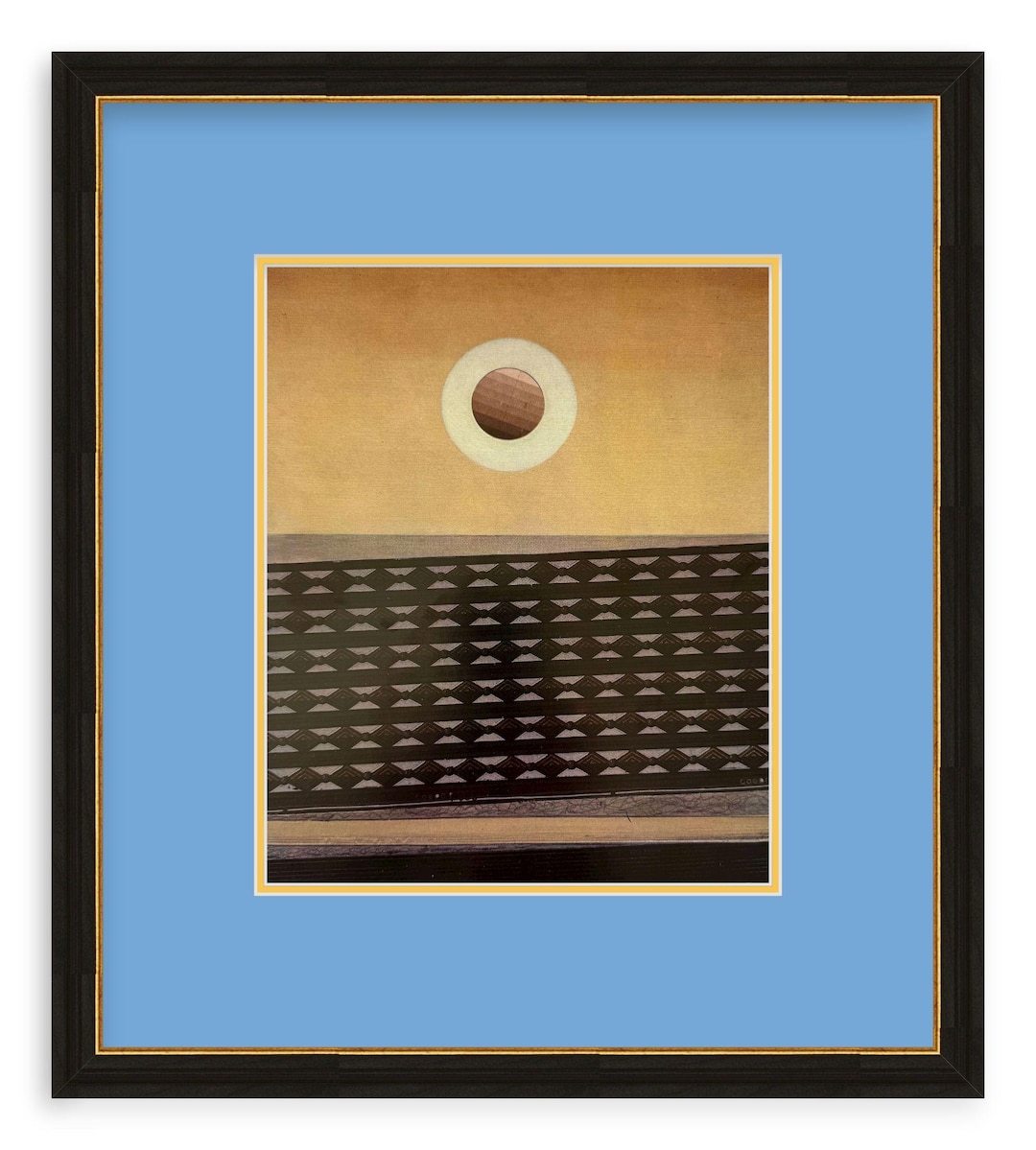 Max Ernst - Sign for a Herring School - 1958 Framed Signed - Work or ...