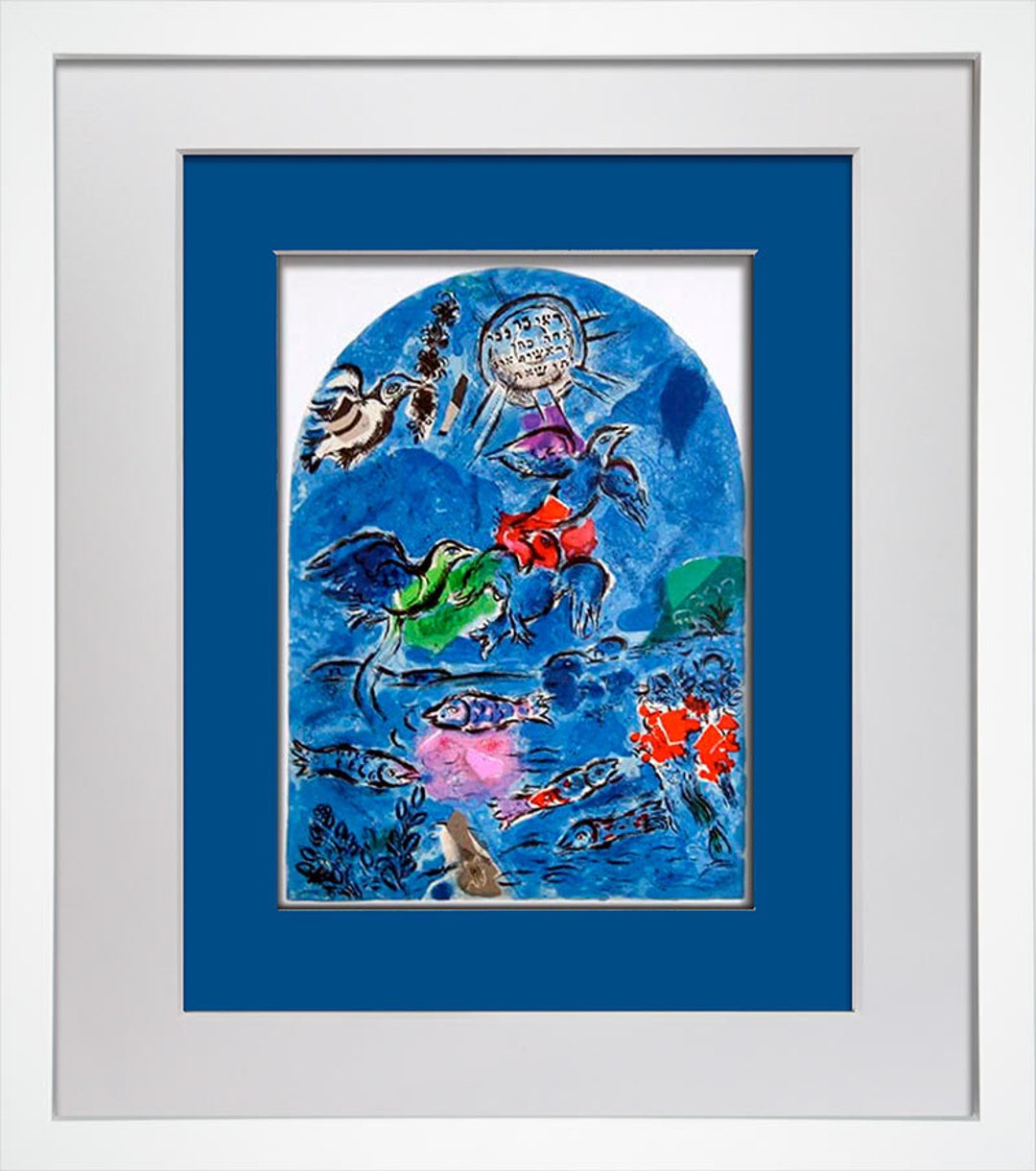 Marc CHAGALL Lithograph LIMITED Ed. "reuben" + Cat .ref.c49 ++gallery ...