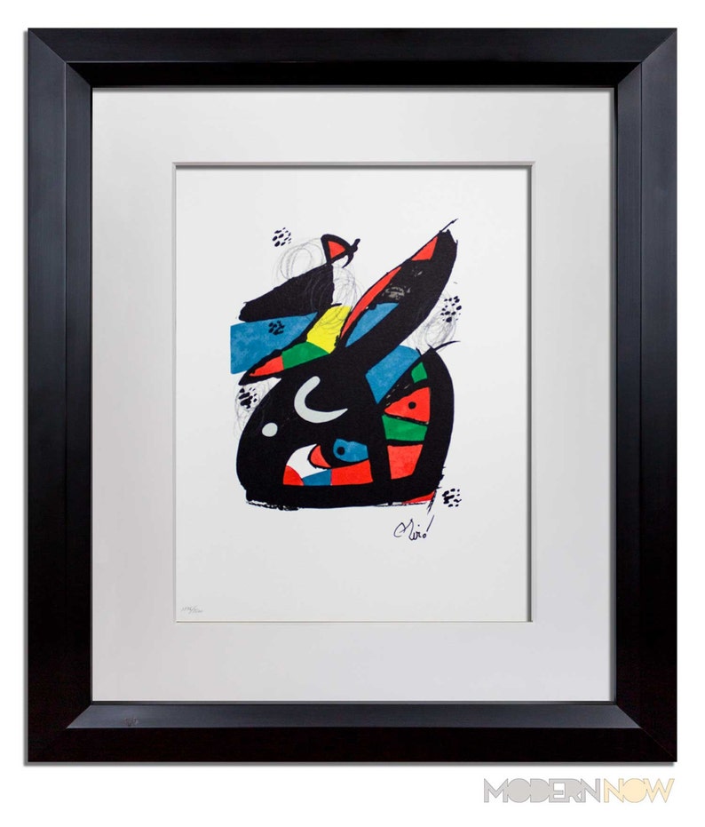 Joan Miro Original Signed Lithograph Hand Number Ltd. ED +cat. Ref. C48 ...
