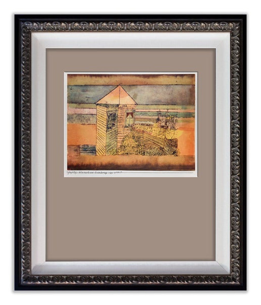 Paul Klee Lithograph | Signed "wunderbare Landung" - Etsy