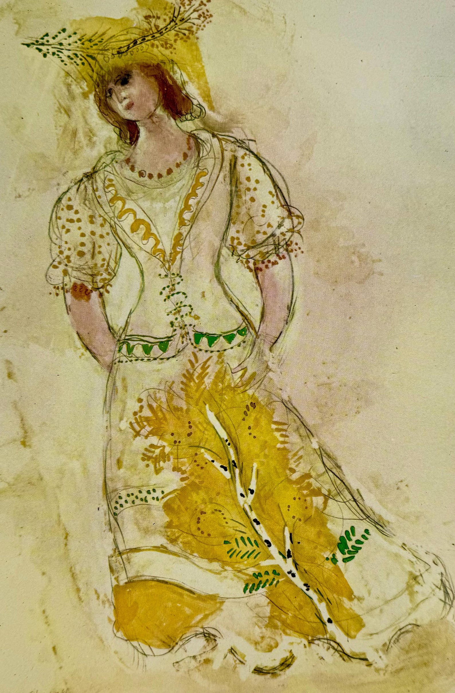 Marc Chagall - Costume for the Ballet the Firebird - Framed Signed - Etsy