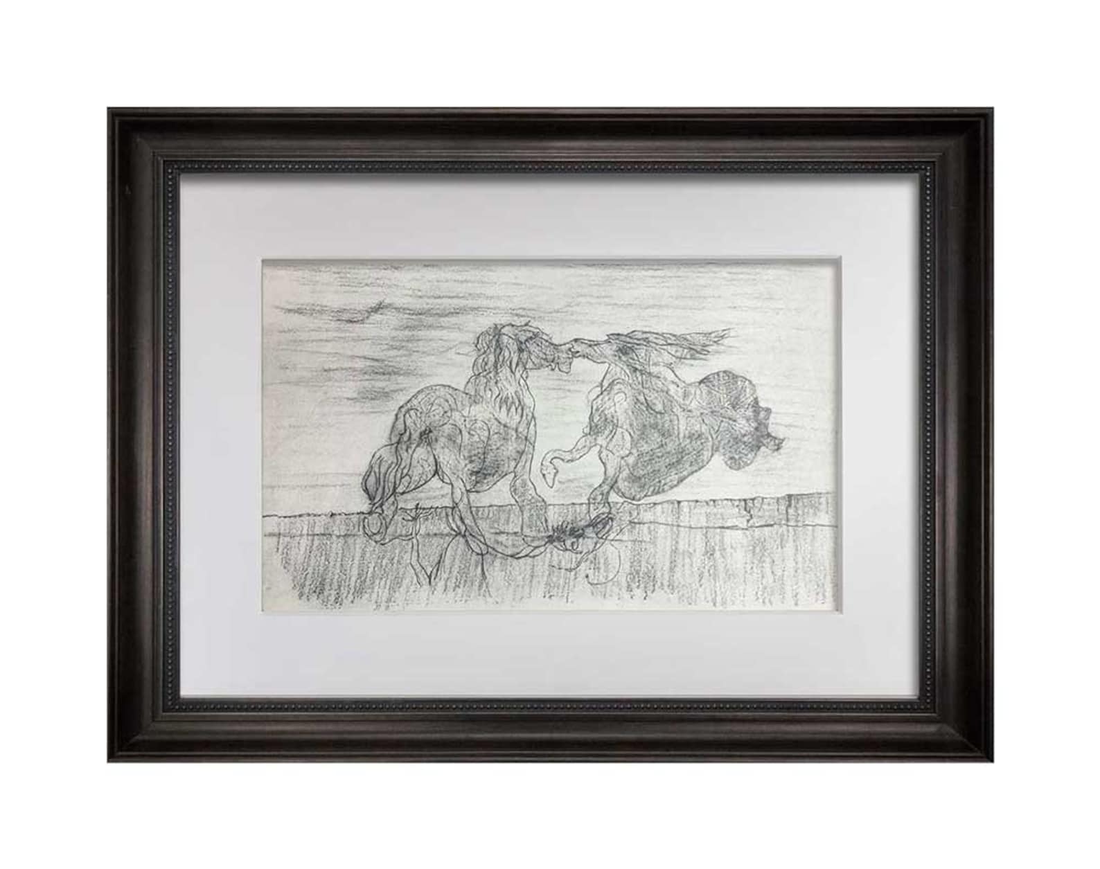 Max Ernst Limited Ed. Lithograph "stallion and Bride of the Wind" - Etsy