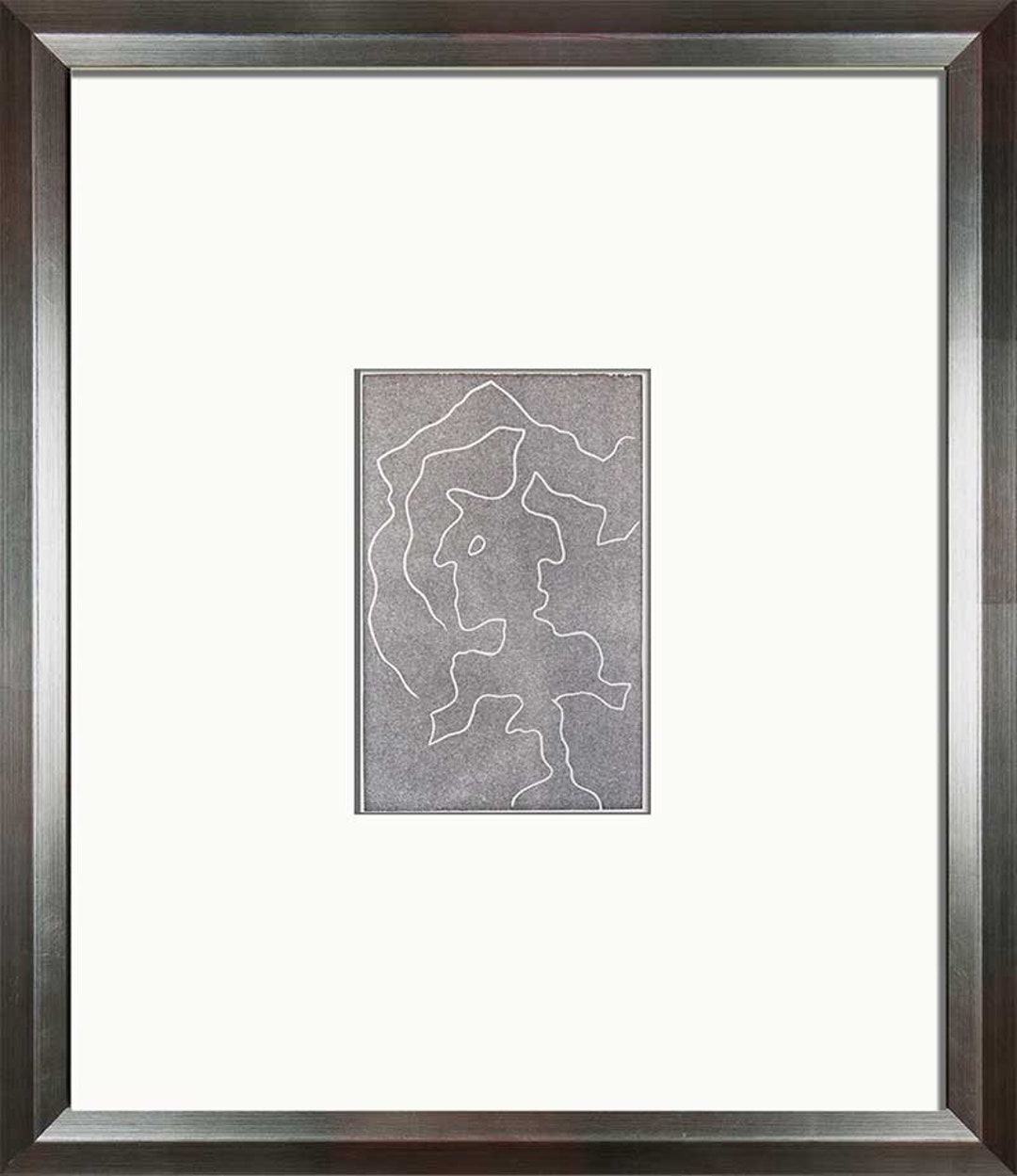 Jean ARP Woodcut ENGRAVING “multiple Woman Vi" Limited Ed. on Rives W ...