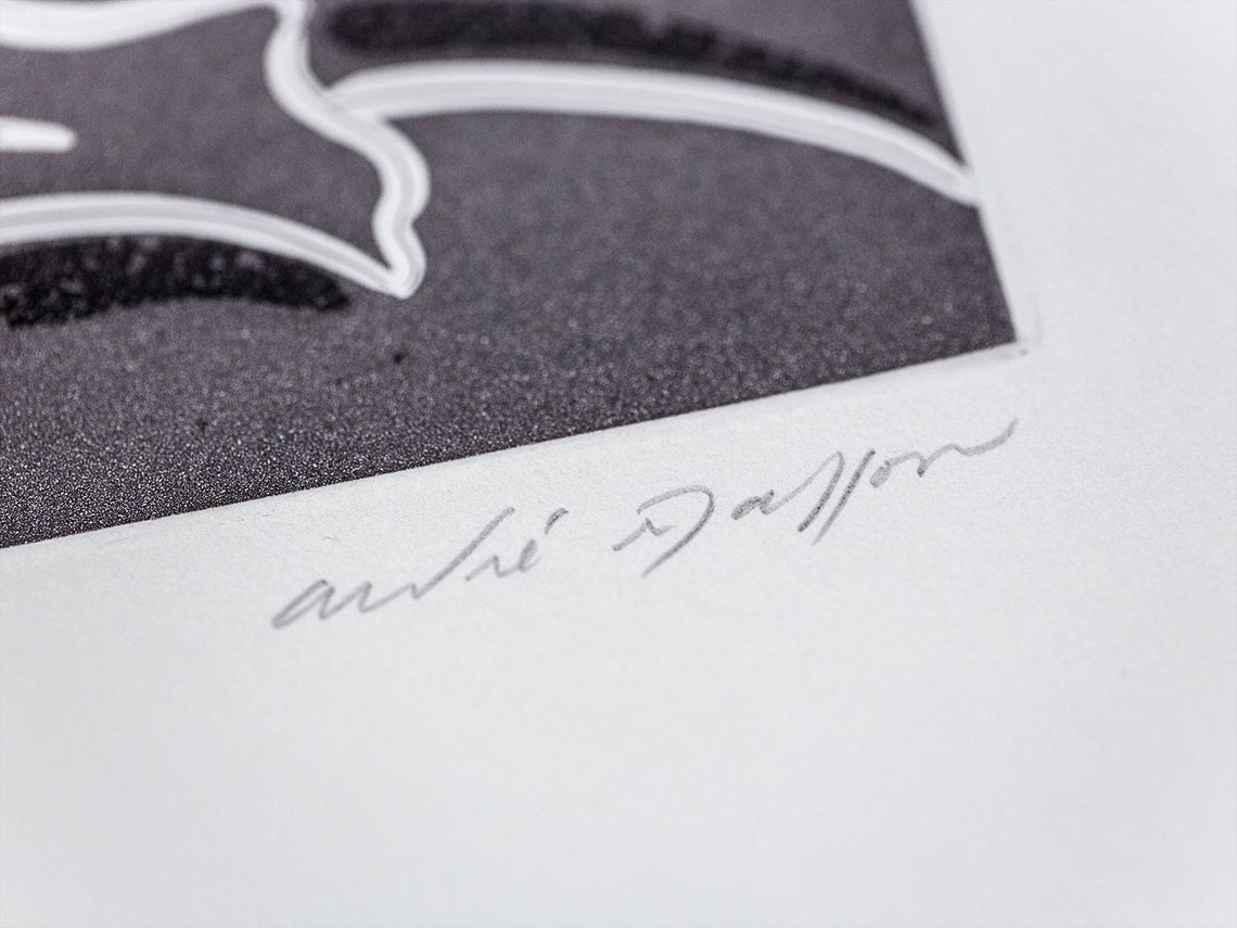 Andre MASSON 25x19in ETCHING Hand SIGNED & Numbered penelope W/frame - Etsy