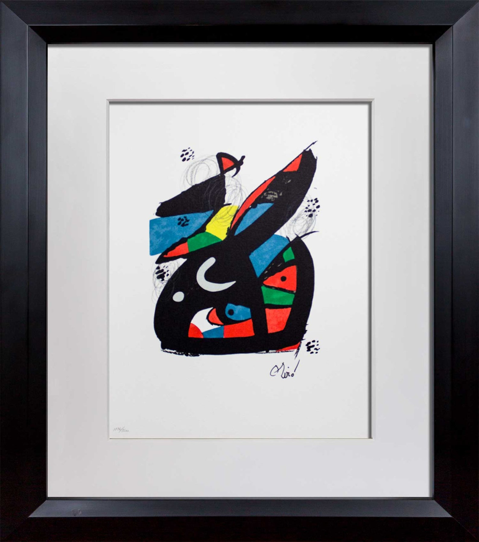 Joan Miro Original Signed Lithograph Hand Number Ltd. ED +cat. Ref. C48 ...