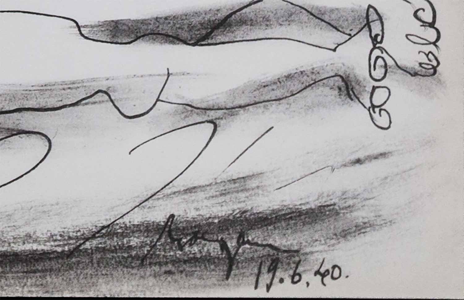 Pablo Picasso 1881-1973 Limited Edition Lithograph 1940 Royan Notebook ...