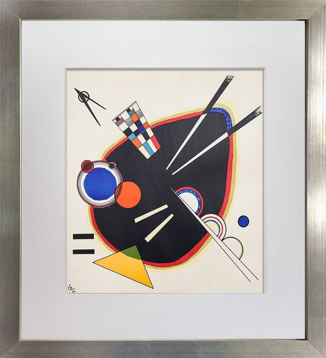 Wassily KANDINSKY Lithograph Limited Edition 1969 + Custom Archival ...