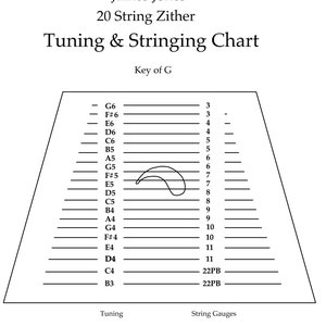 James Jones 20 String Zither 1 - Etsy