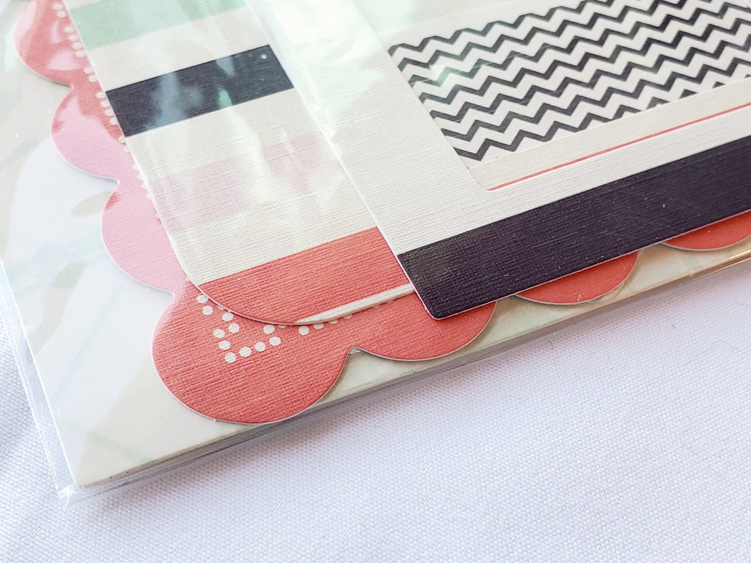 Fancy Pants Designs Trend Setter Ephemera Patterned Photo Frames 6 Pcs ...