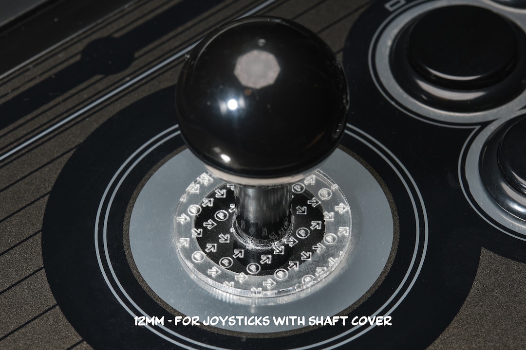 Sanwa/arcade1up Joystick Dust Cover Street Fighter Shoryuken Motion - Etsy