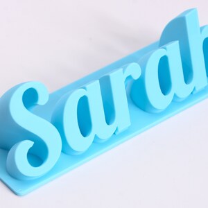 Custom 3D Printed Personalized Desk Name Plate - FREE SHIPPING! - Etsy