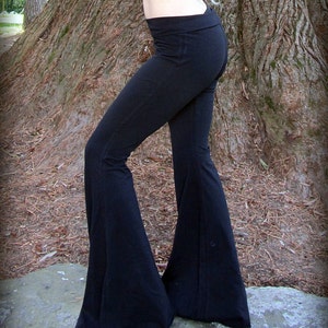 Bell Bottom Flared Pants ~ Hula Hooping Belly Dance Pants Yoga ...