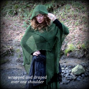 Halloween Vampire Bat Cloak W/ Hood, Renaissance Festival Clothing ...