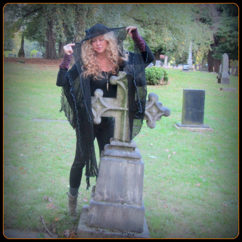 Halloween Vampire Bat Cloak W/ Hood Renaissance Festival | Etsy