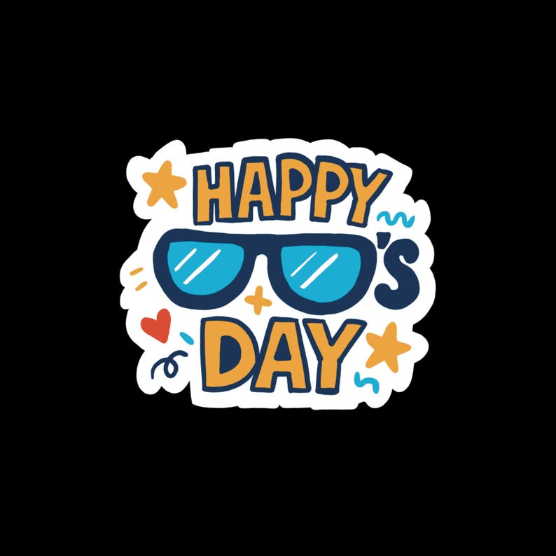 Father’s Day Sticker Set – Funny and Cute Dad Stickers, Printable ...