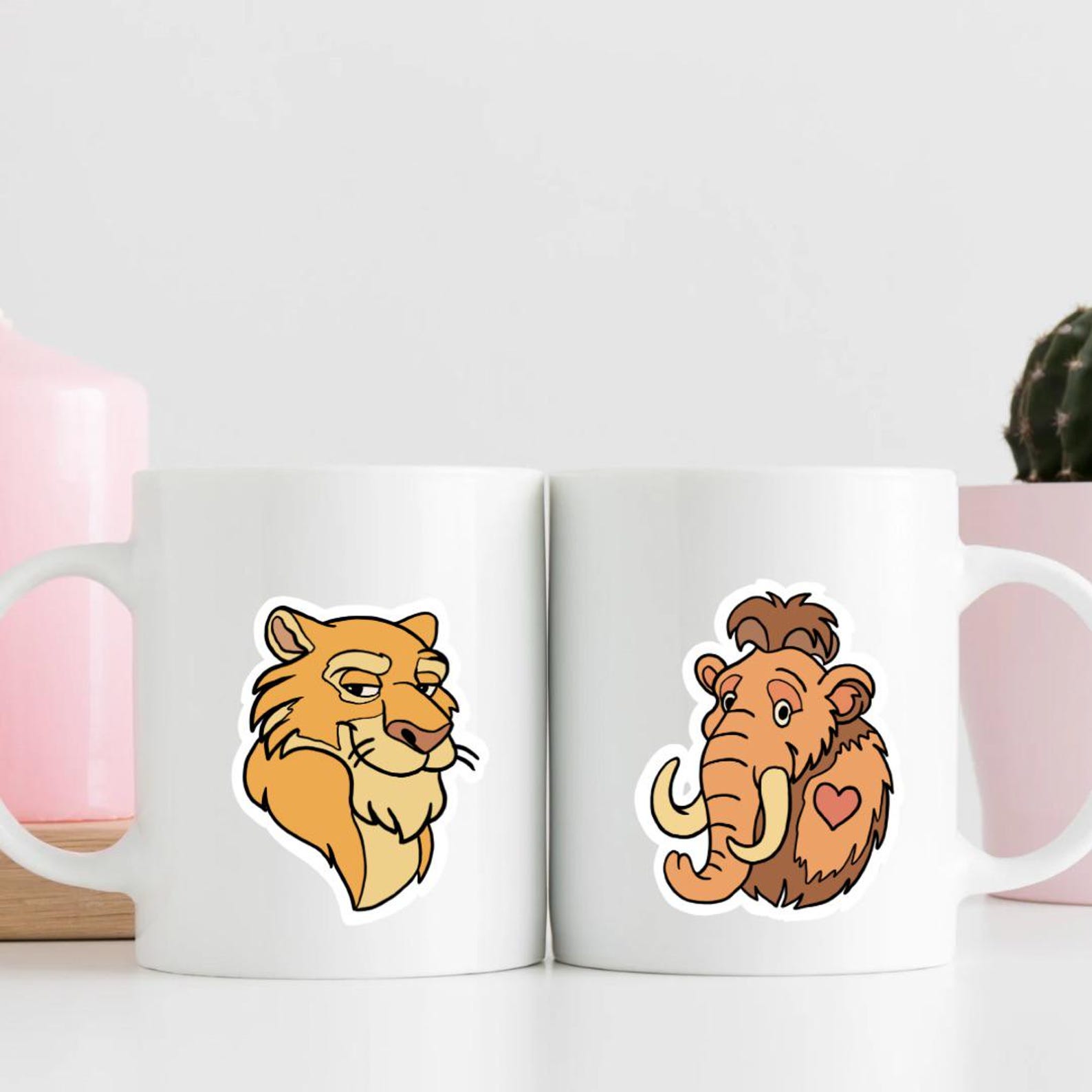 Ice Age Cartoon Stickers - Etsy