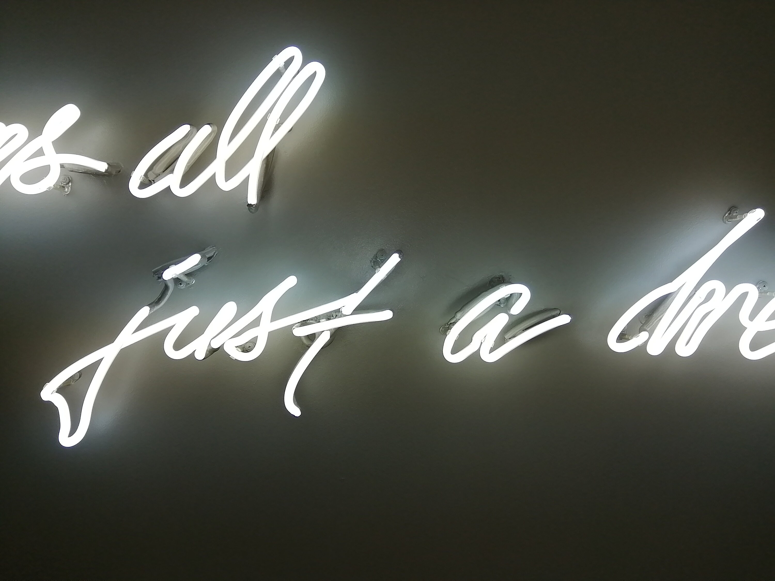 Custom Neon Art Glass Installation - Phrase, Words or Saying - Etsy