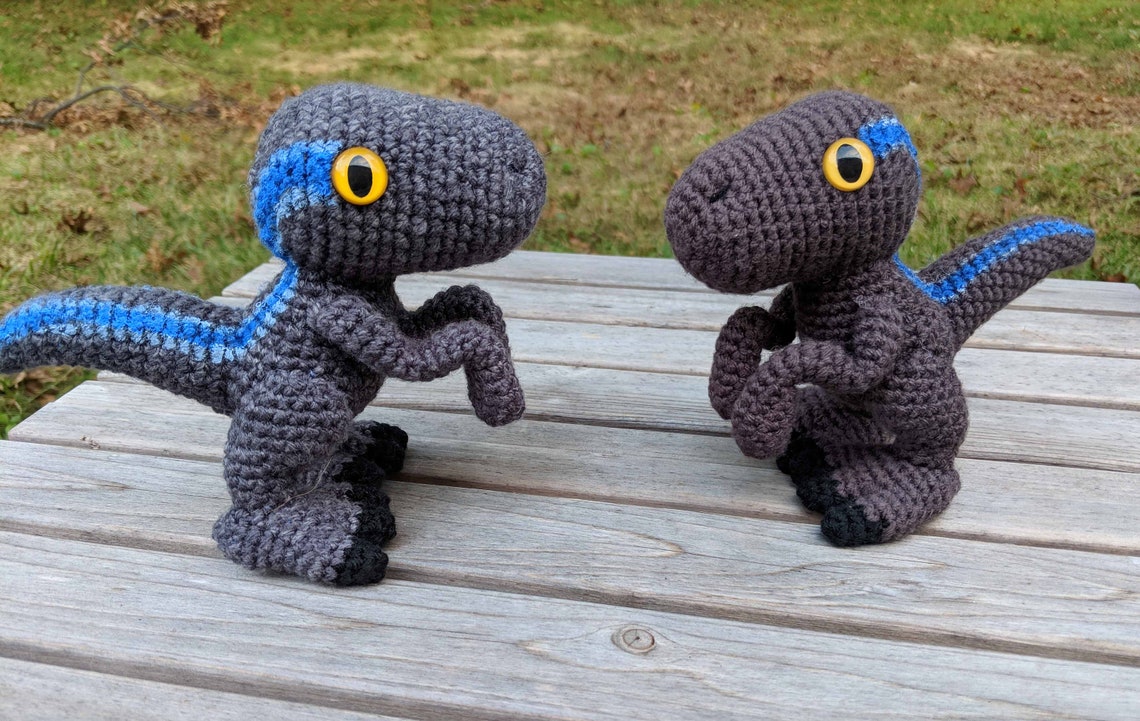 Crochet Pattern: Baby Velociraptor Amigurumi - Etsy