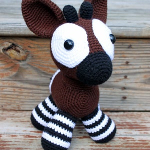 Crochet Pattern: Large Okapi Amigurumi Pattern PDF Instant Download - Etsy