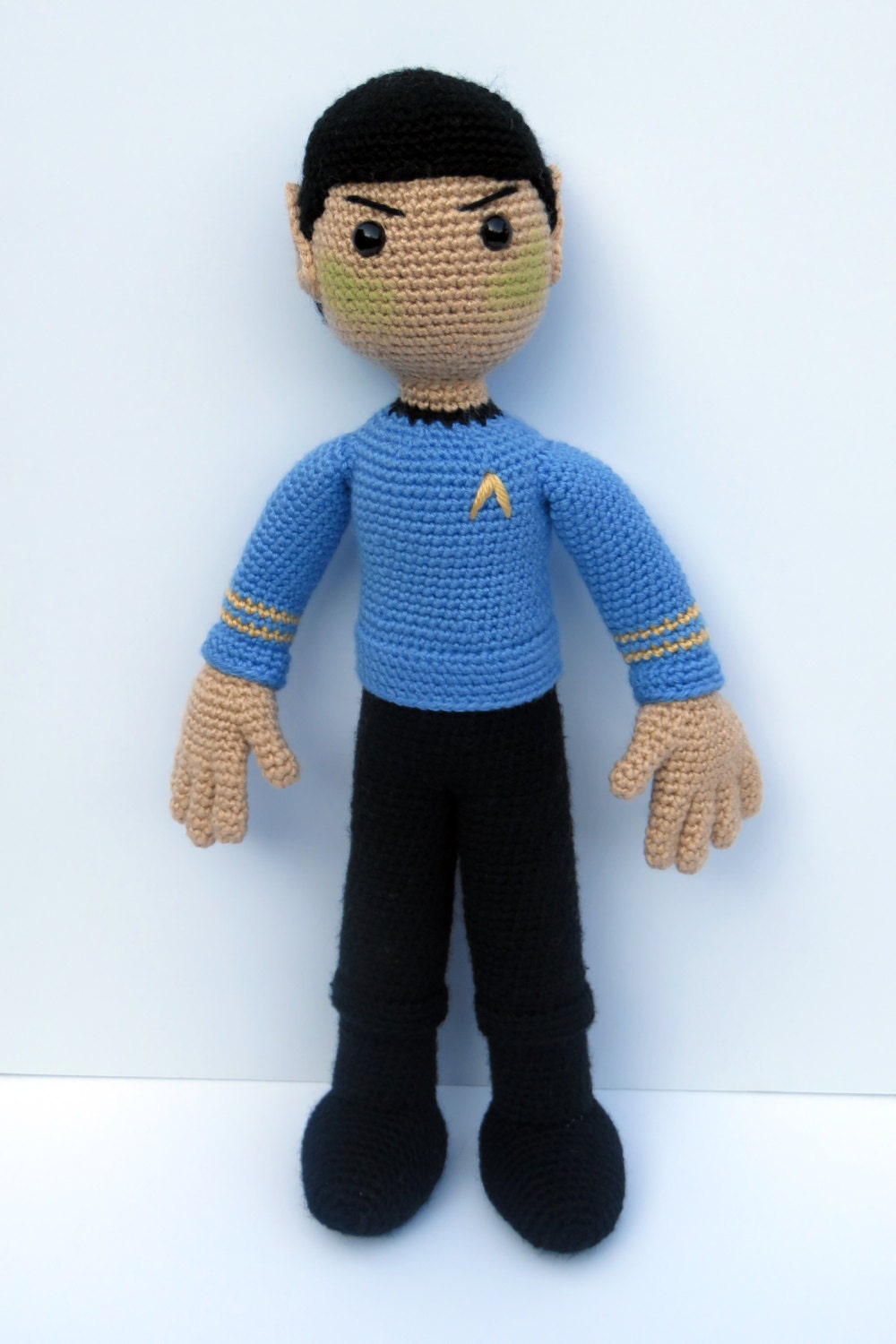 Crochet Pattern: Spock Star Trek Amigurumi Pattern PDF Instant - Etsy UK