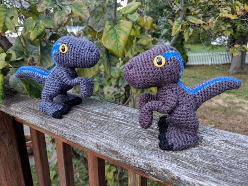 Crochet Pattern: Baby Velociraptor Amigurumi - Etsy