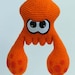 Crochet Pattern: Splatoon Inspired Squid Amigurumi Pattern PDF Instant ...