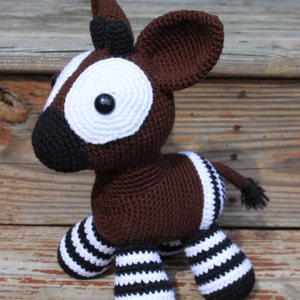 Crochet Pattern: Large Okapi Amigurumi Pattern PDF Instant Download - Etsy