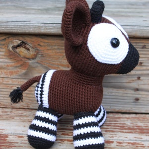 Crochet Pattern: Large Okapi Amigurumi Pattern PDF Instant Download - Etsy